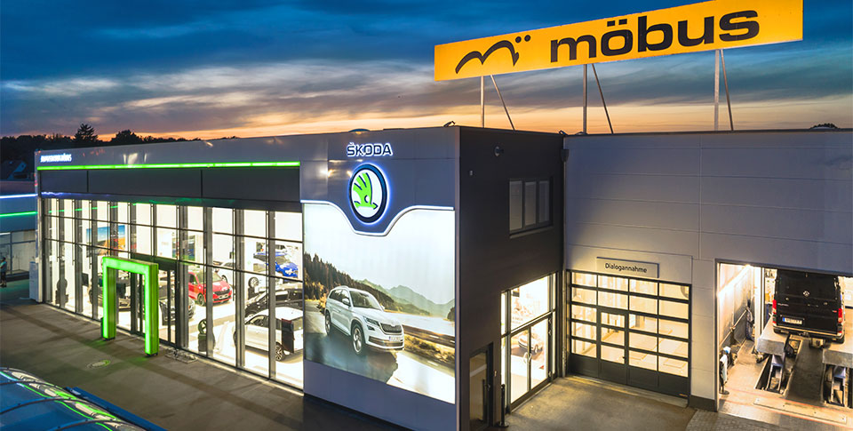 Standortübersicht | ŠKODA Autozentrum möbus